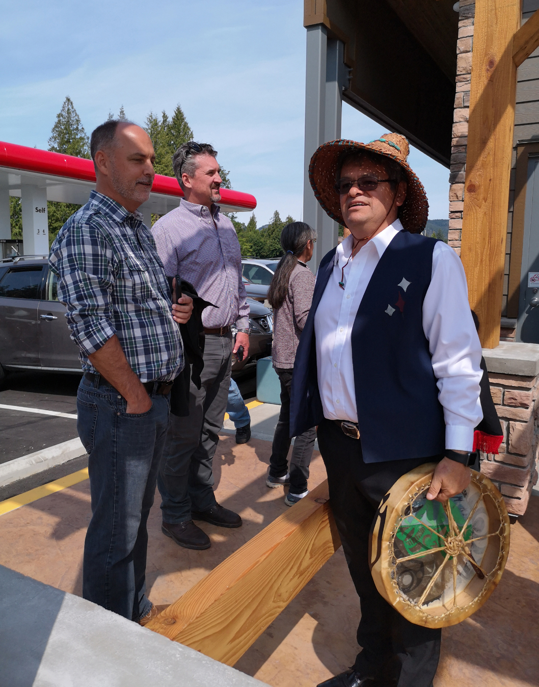 Official opening at new PetroCan owned by T-Sou-ke Nation - Island ...