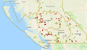 September opens with 168 active wildfires across BC - Island Social Trends