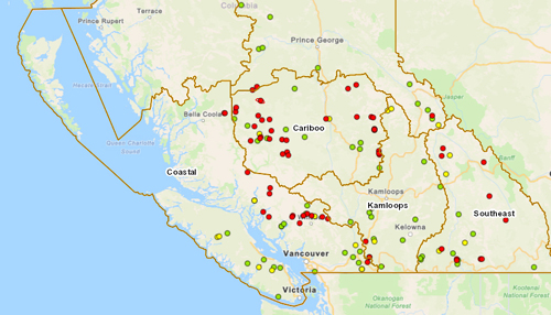 September opens with 168 active wildfires across BC - Island Social Trends